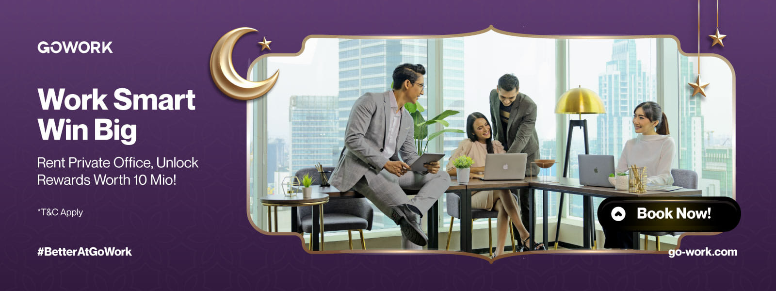 Coworking Space dan Sewa Kantor Indonesia | GoWork