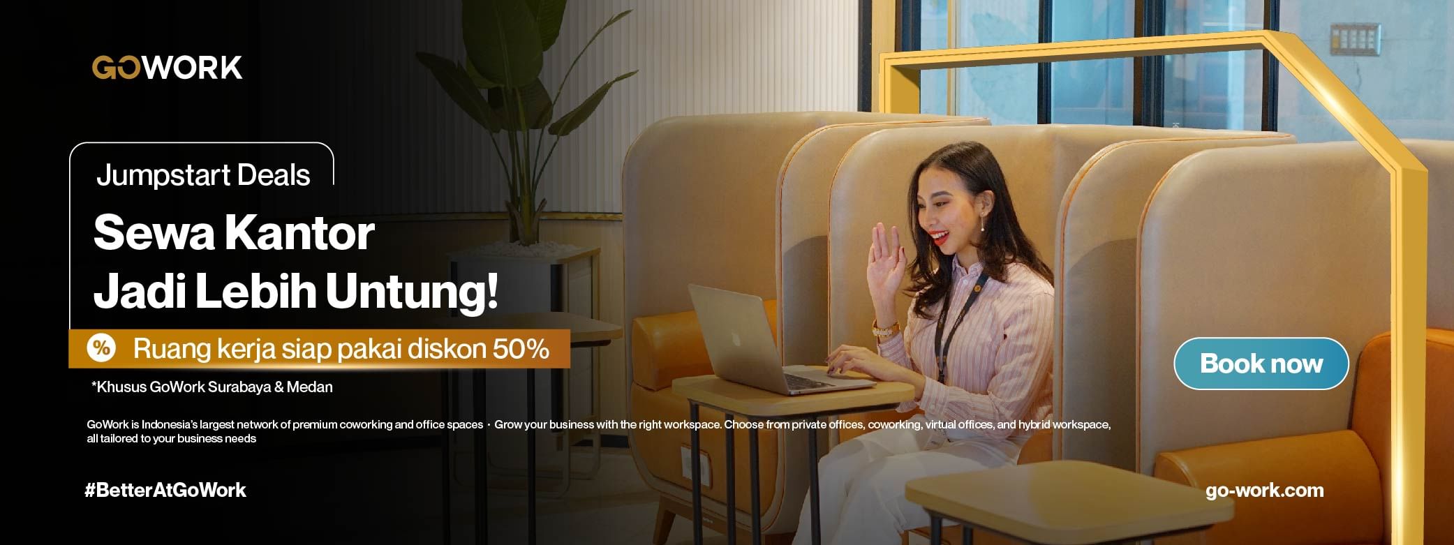 Coworking Space dan Sewa Kantor Indonesia | GoWork